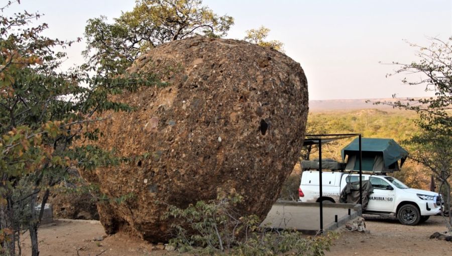 Ugab Terrace Camping: Camping-Site in Vingerklip