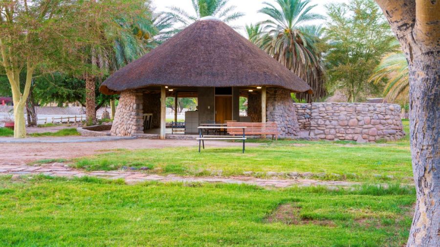 Ai-Ais Hot Springs Camping: Camping-Site in Fish River Canyon