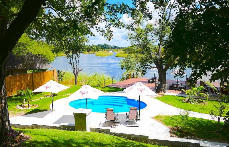 Shametu River Lodge: Lodge in Okavango Panhandle