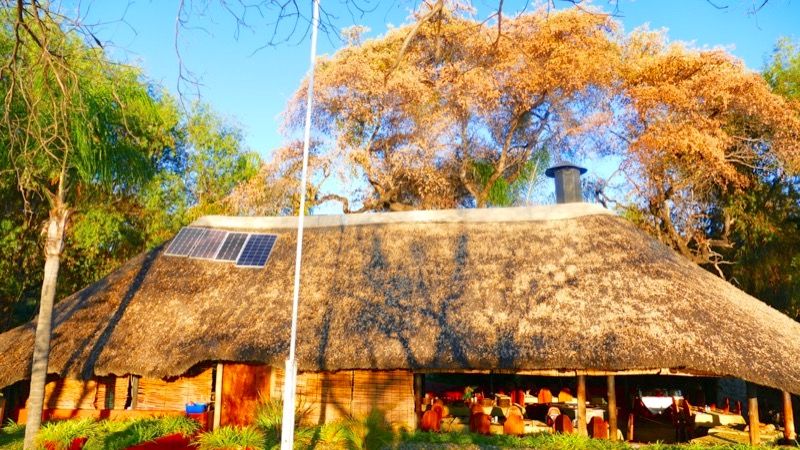 N'Kwazi Lodge and Camping Site: Lodge in Okavango Rundu