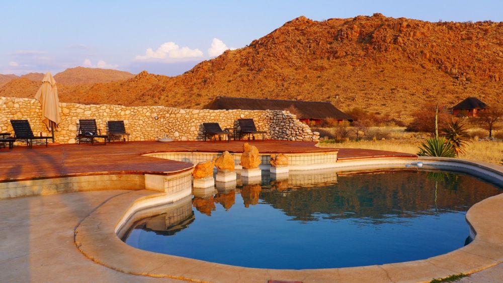 Solitaire Mountain Lodge: Lodge in Sossus North